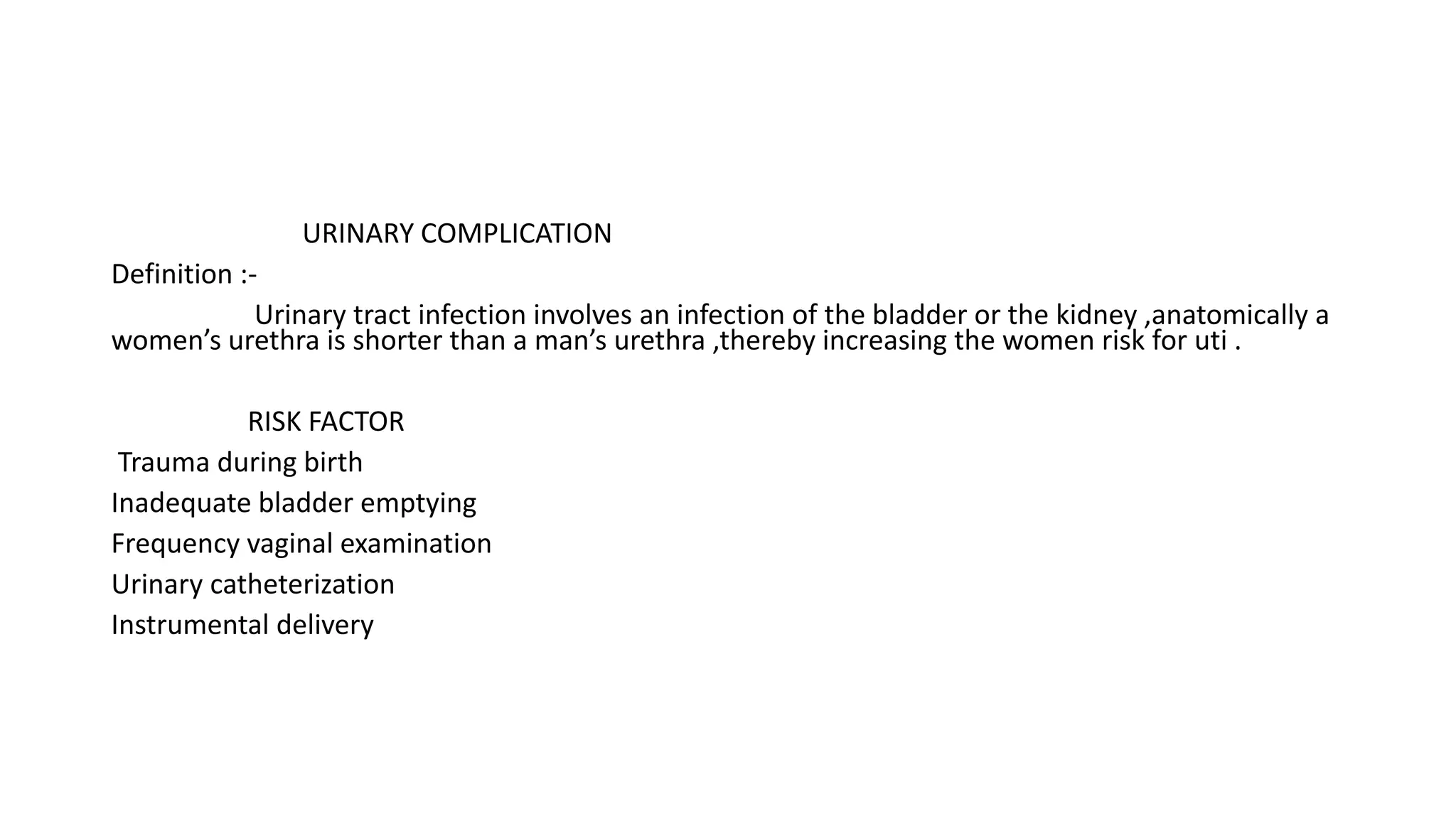 PURPERAL INFECTION Postpartum infection also called puerperal infection ...