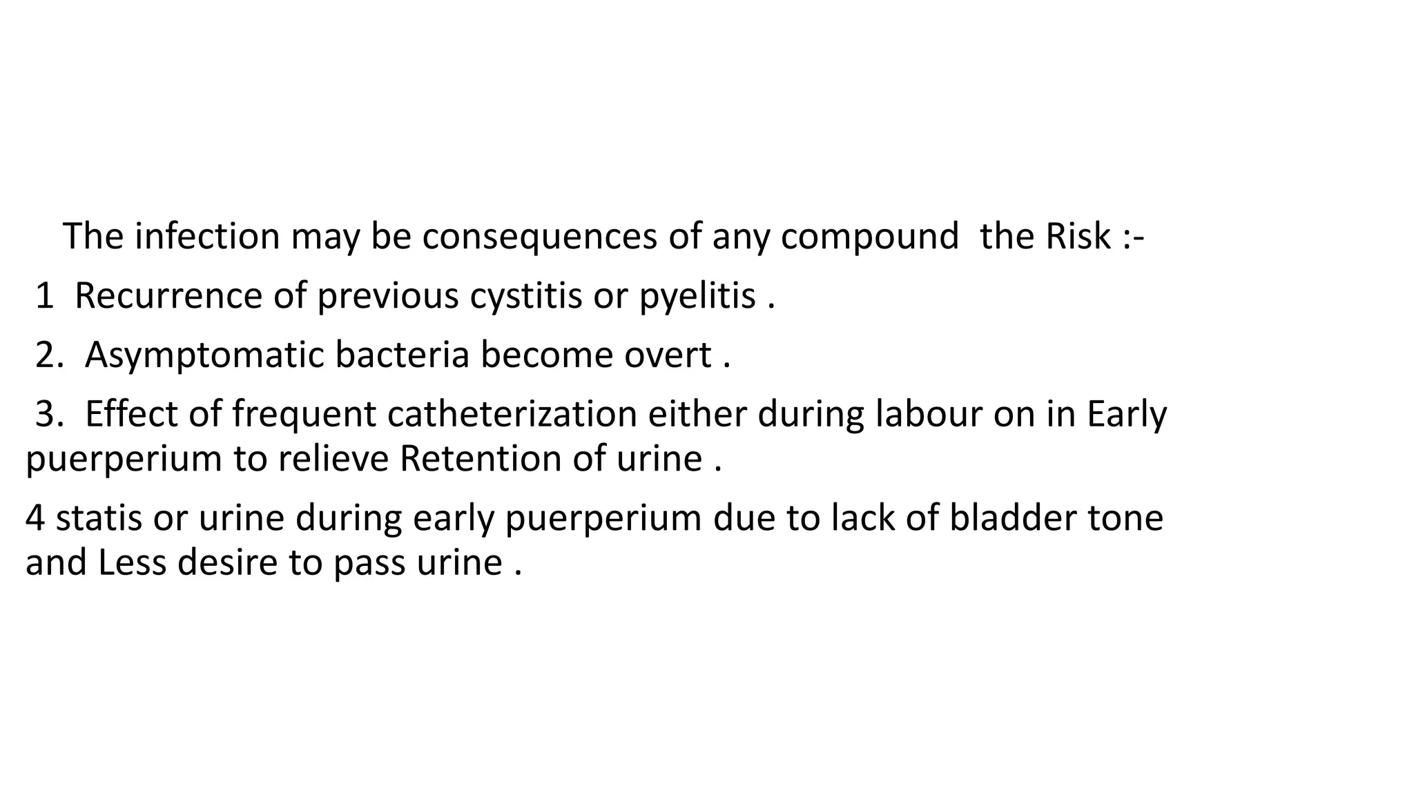 PURPERAL INFECTION Postpartum infection also called puerperal infection ...