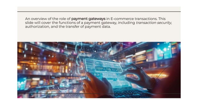 Optimizing E-commerce Transactions:A comprehensive guide toPayment ... Optimizing E-commerce Transactions:A comprehensive guide toPayment ...