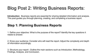 Presentation on mastering business communication | PPTX