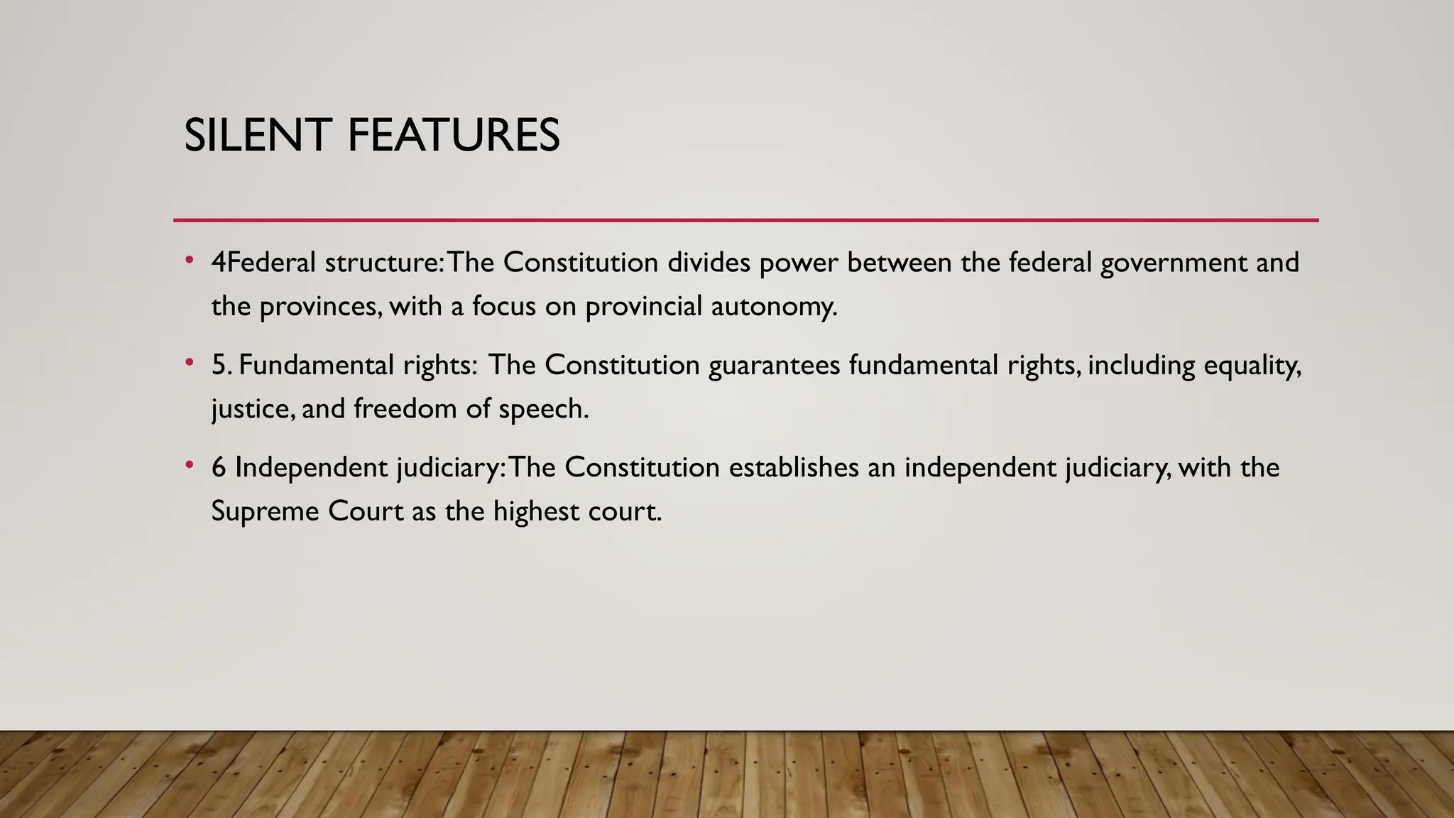 Salient features of British constitution by Ambreen | PPTX