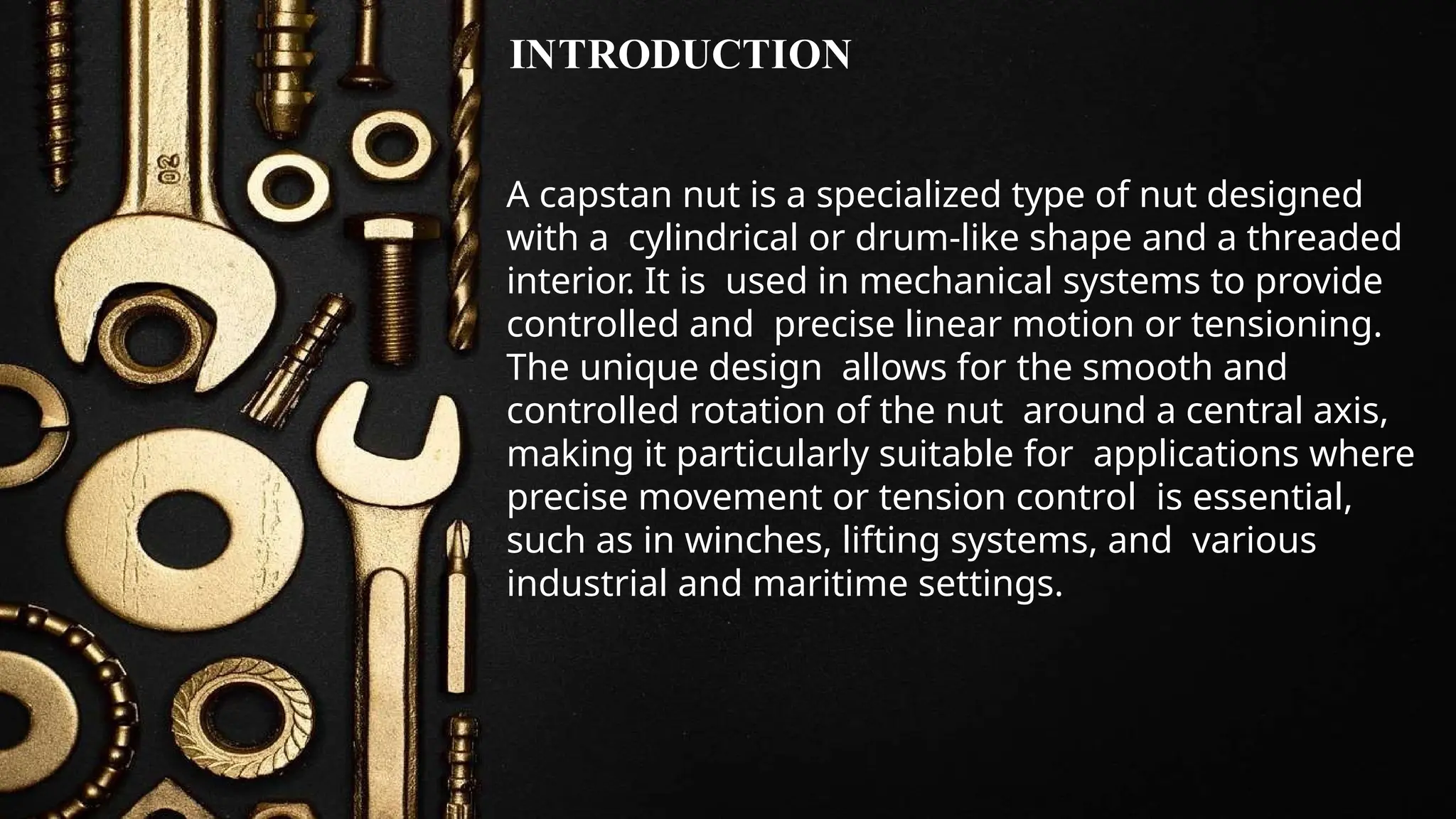 machine tool and operation of capstan .pptx