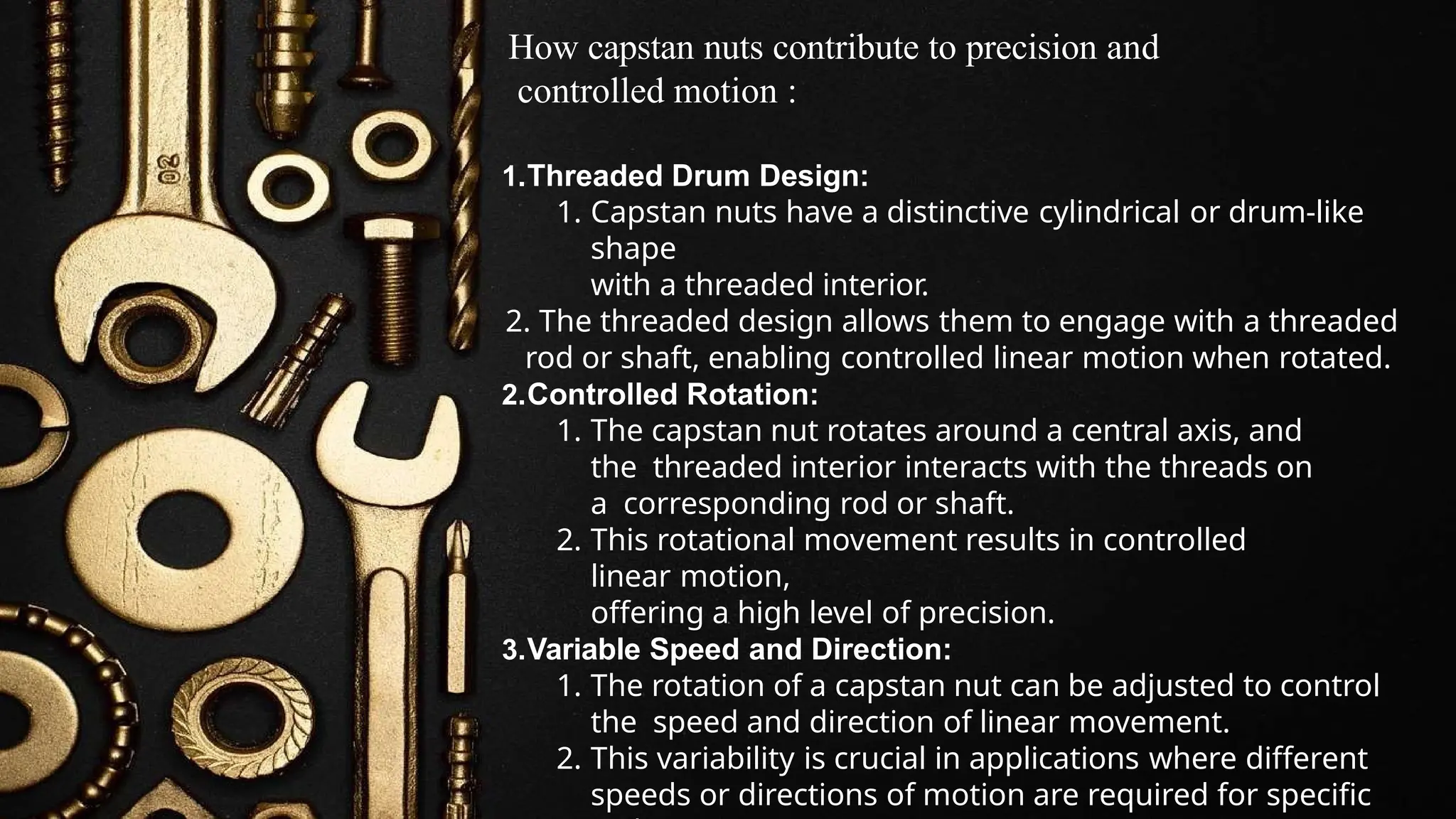 machine tool and operation of capstan .pptx