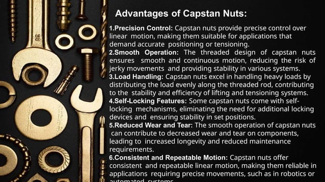 machine tool and operation of capstan .pptx