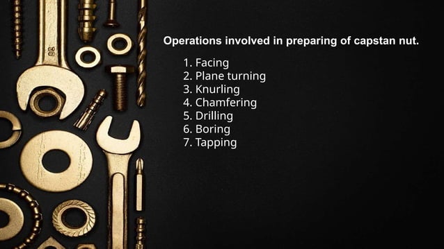 machine tool and operation of capstan .pptx