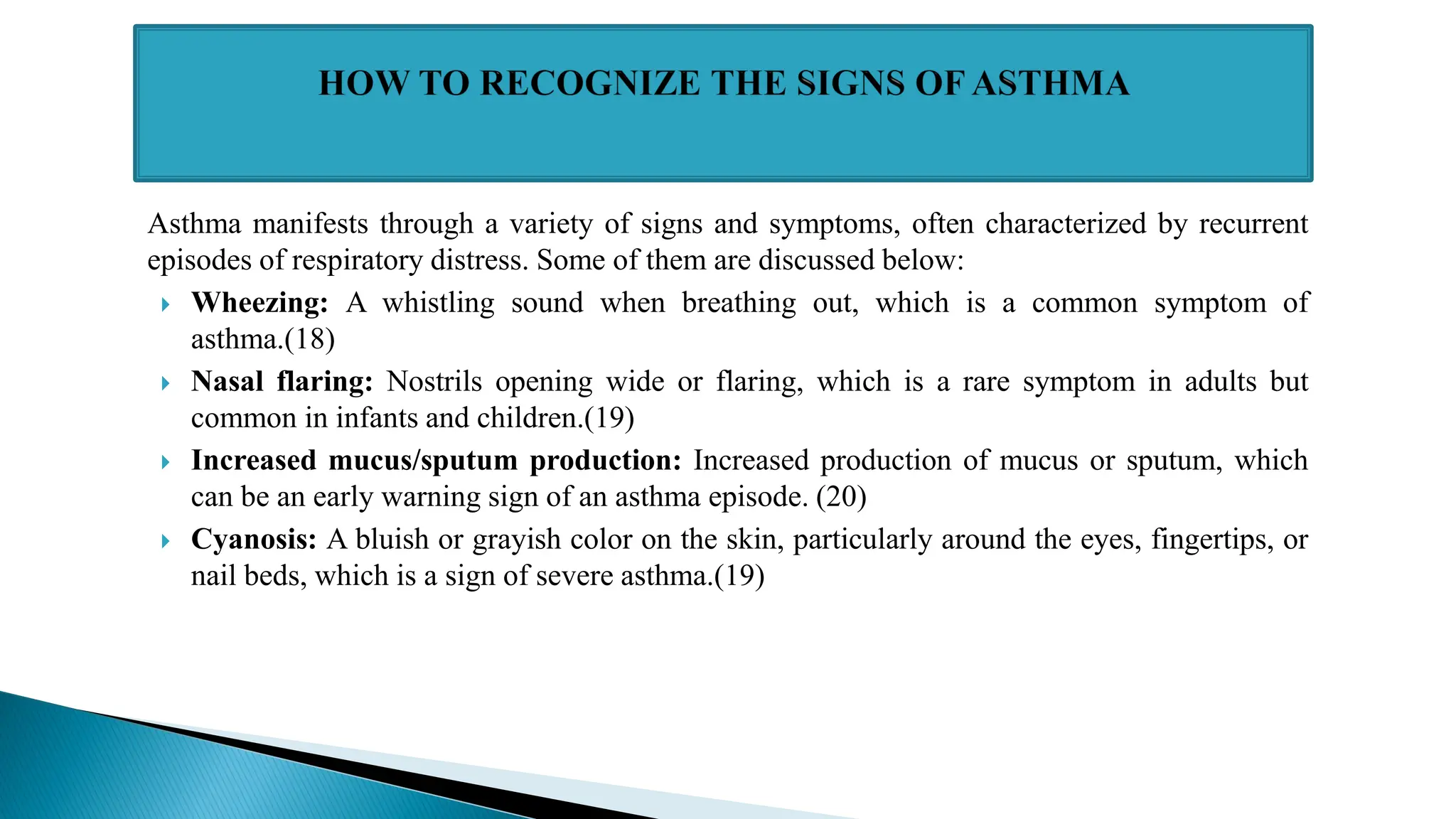 Asthma and cough pathogenesis & role of herbs. | PDF