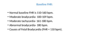 Fetal monitoring in critical care setting | PPTX