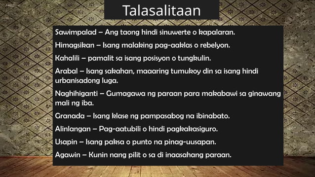 ang huling matuwid-el filibusterismo-kabanata 33 | PPTX