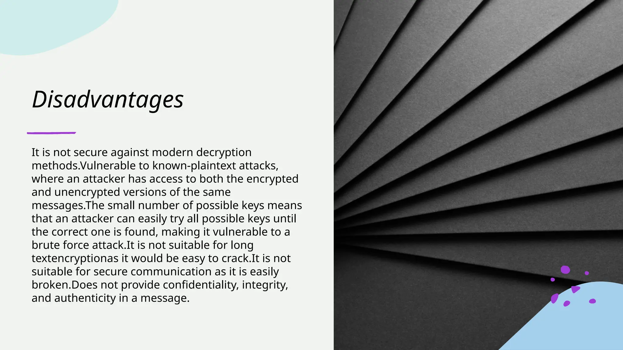 Presentation On Ceaser Cipher Encrypting Messages Pptx Information And Network Security