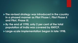 revised national tuberculosis control program | PDF