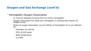 lecture of blood gas and buffer system chapter 16 | PPTX