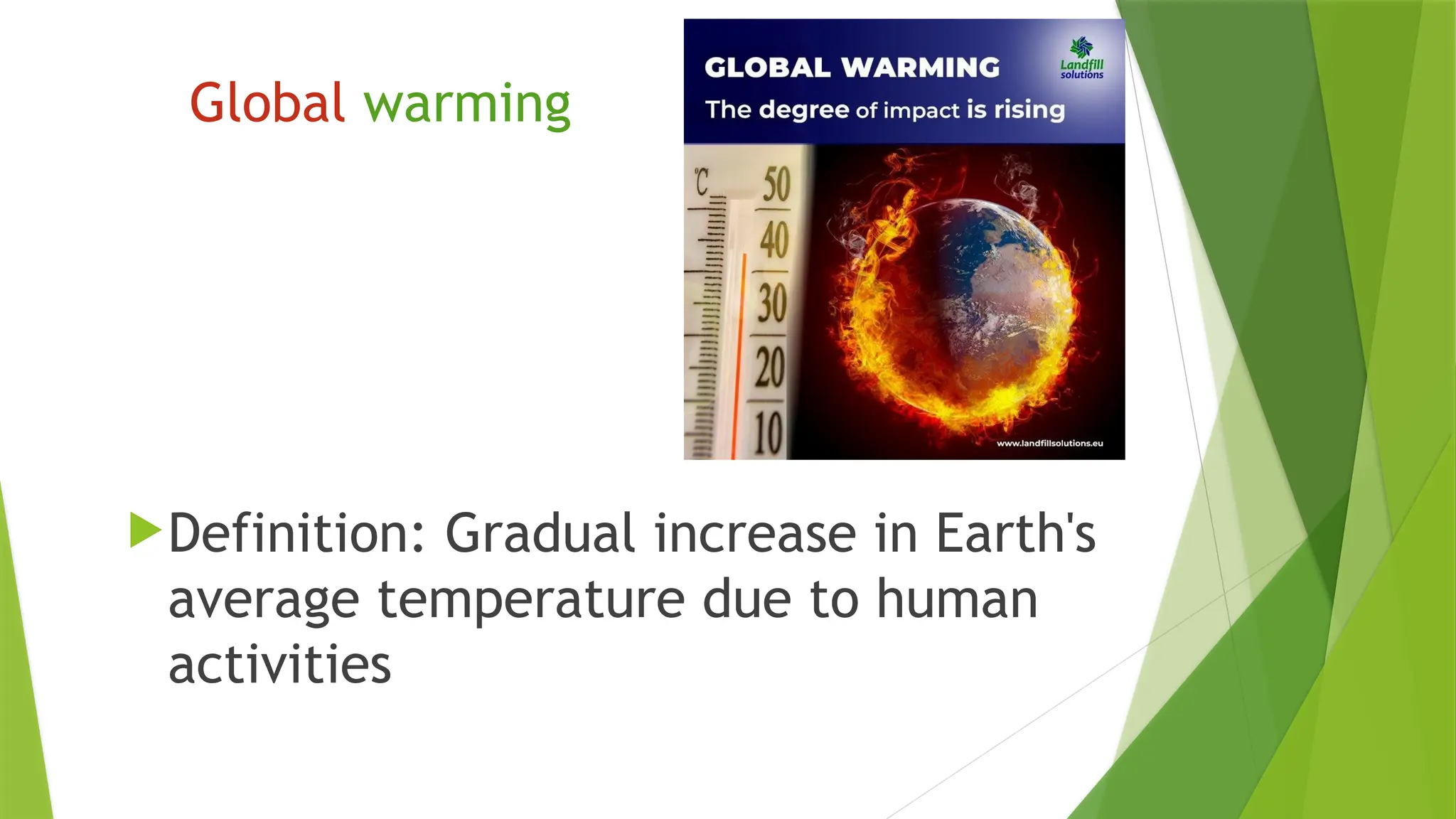 ppt Presentation on Global warming (ppt) | PPTX