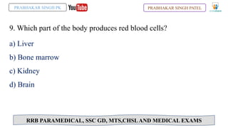 General Orientation of the Human Body !! Anatomy, Physiology, Bones MCQ TYPES QUESTIONS. | PPTX