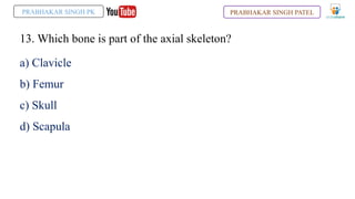 General Orientation of the Human Body !! Anatomy, Physiology, Bones MCQ ...