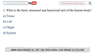 General Orientation of the Human Body !! Anatomy, Physiology, Bones MCQ ...