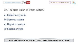 General Orientation of the Human Body !! Anatomy, Physiology, Bones MCQ ...