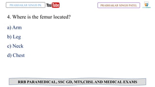 General Orientation of the Human Body !! Anatomy, Physiology, Bones MCQ ...