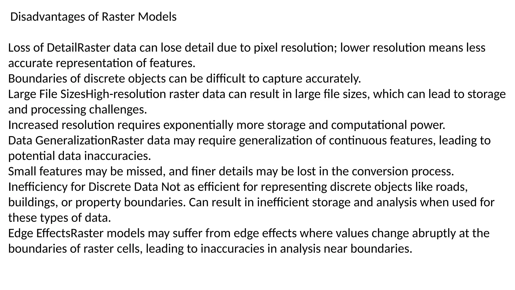 Raster models are a vital part of GIS, especially in environmental | PPTX