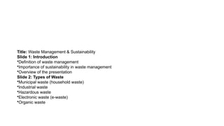 circular economy linear economy waste management | PPTX