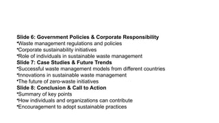 circular economy linear economy waste management | PPTX