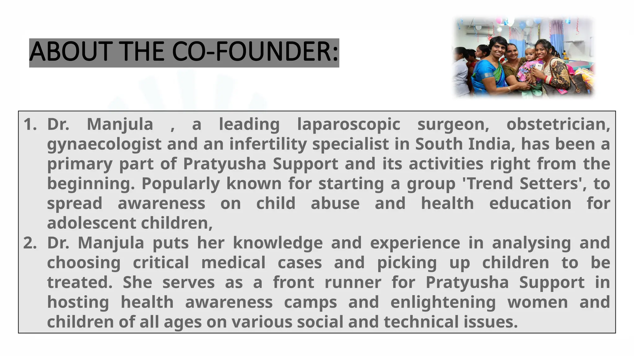 Presentation prathyusha foundation .pptx