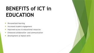 Bridging the divide: ICT as a catalyst for inclusive Education. | PPTX