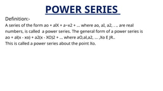 Introduction to Power series Presentation.pptx