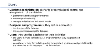Presentation2 and introduction to database | PPT