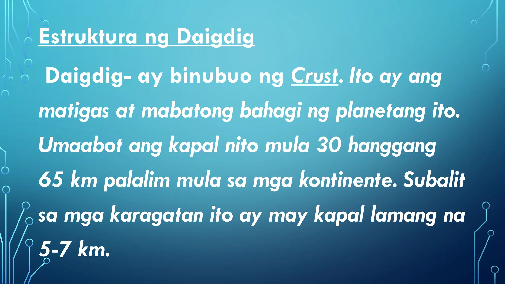 ang katangiang pisikal ng daigdig by oding | PPTX