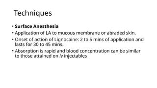 Local anesthesia Presentation (2).pptx final | PPTX