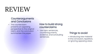 Theses and Evidence structure presentation | PDF