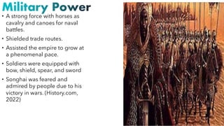 The Rise, Growth, of the Songhai Empire. | PDF