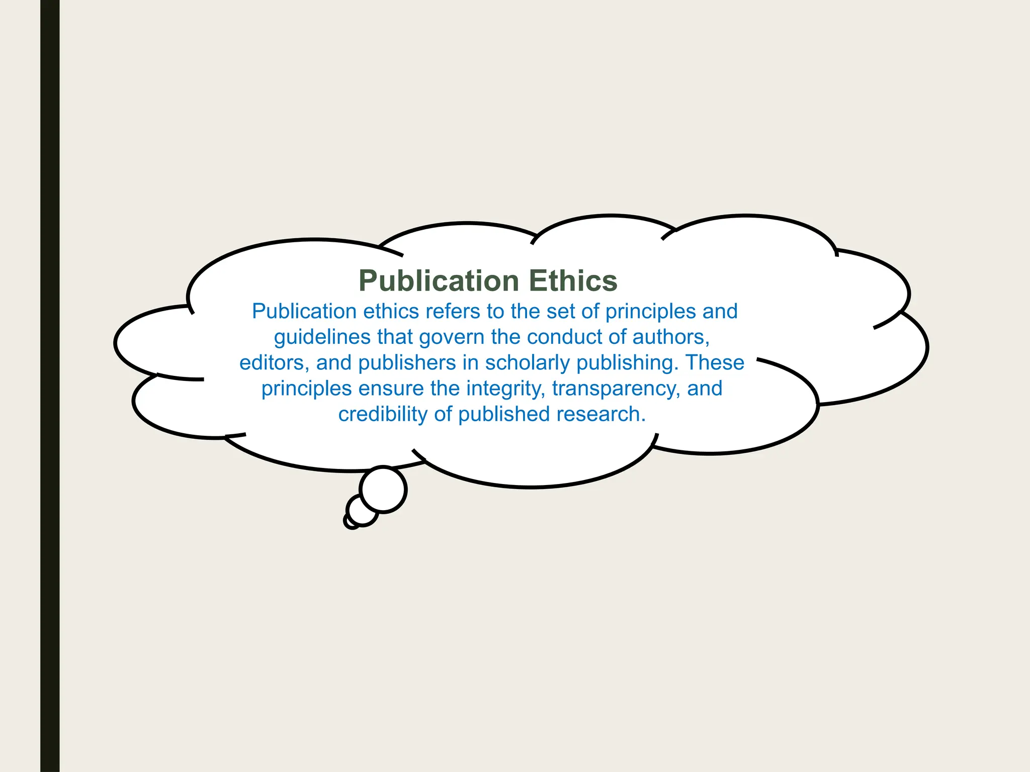 Publication ethics, principles, COPE and WAME | PPTX