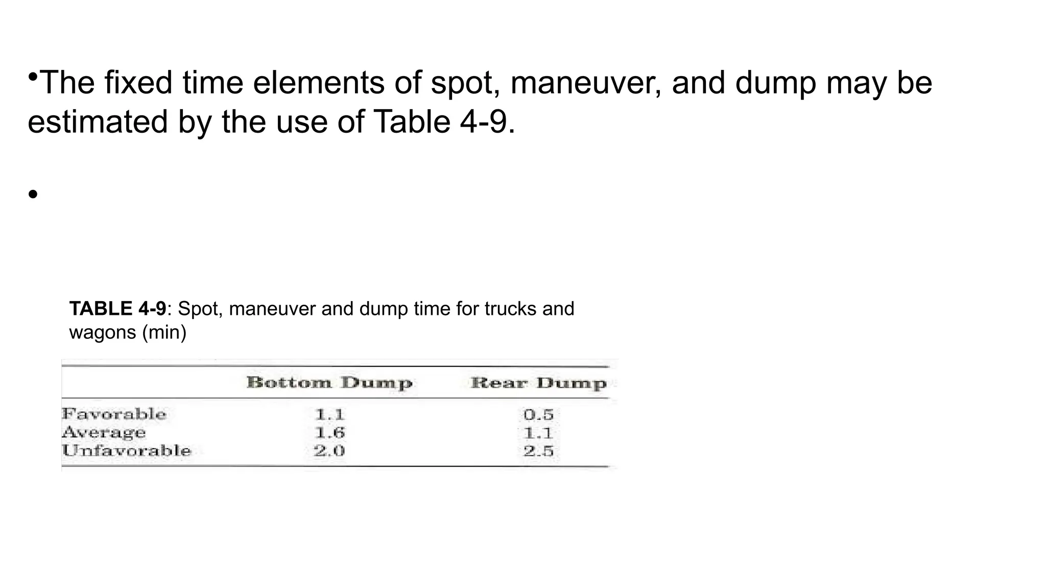 Presentation in dump trucks mining engineering | PPTX