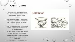 Physiology of second stage of labour/ mechanism of labour | PPTX