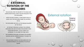 Physiology of second stage of labour/ mechanism of labour | PPTX