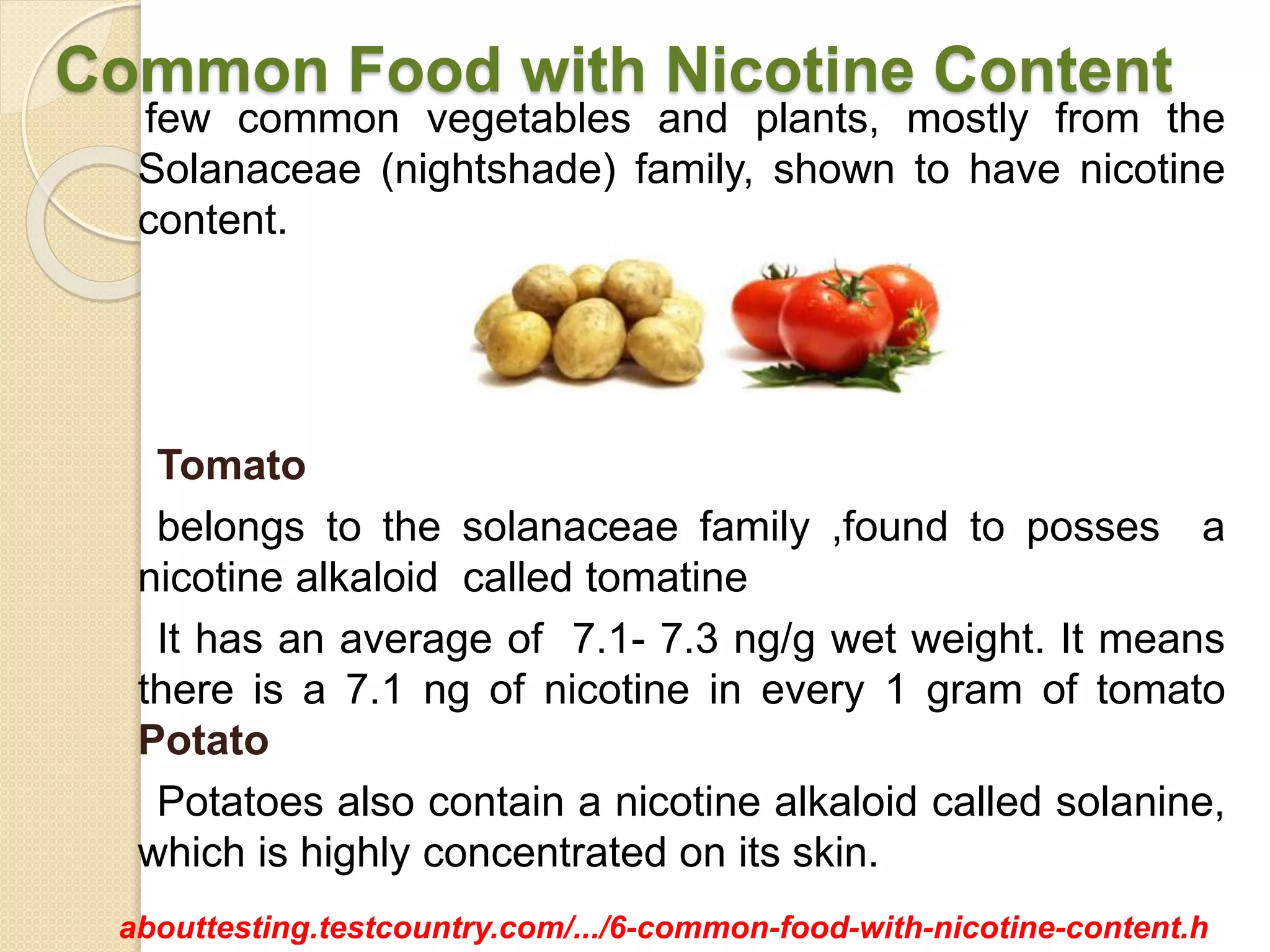 nicotine | PPTX