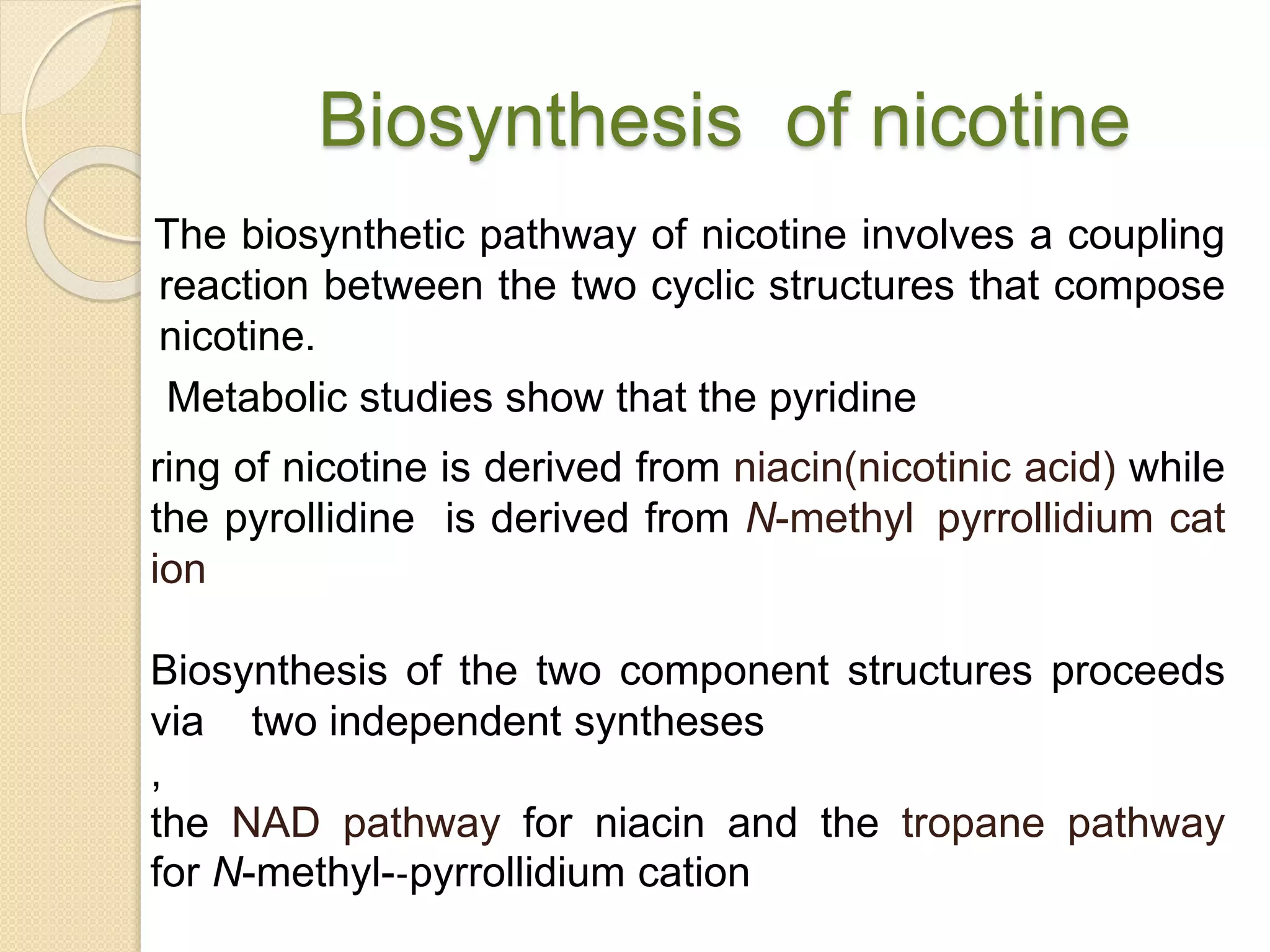 nicotine | PPTX