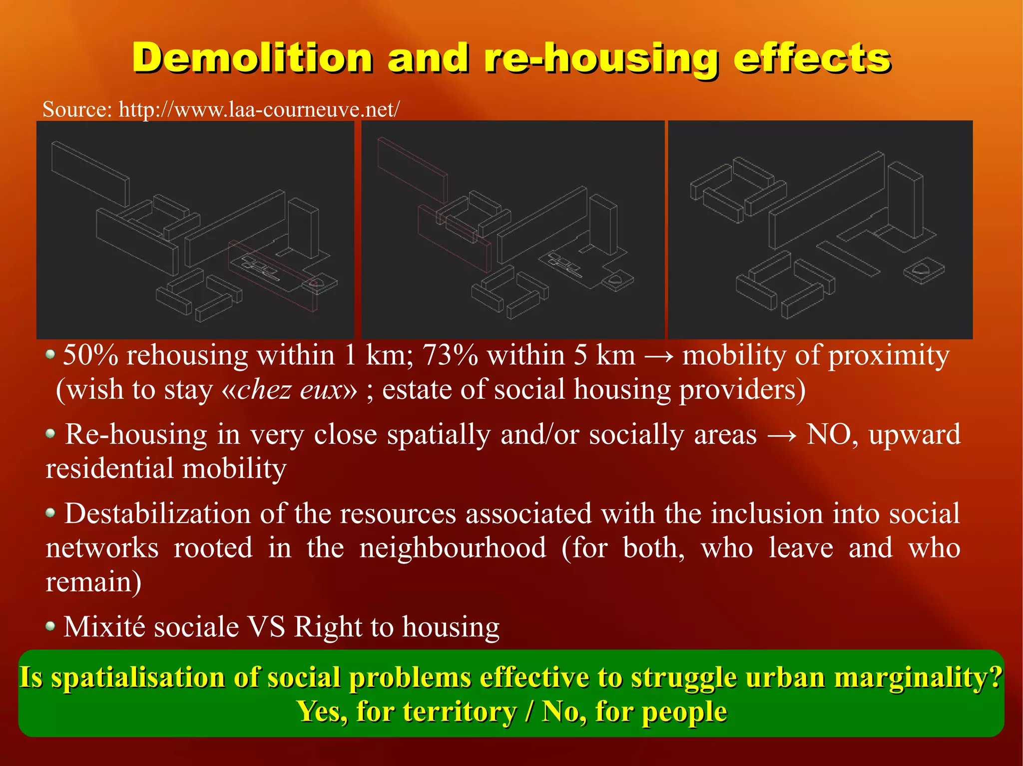 The spatial dimension of urban marginality | PDF | Politics