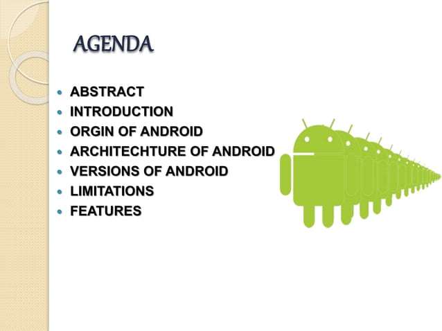 Presentation2 android Os | PPTX