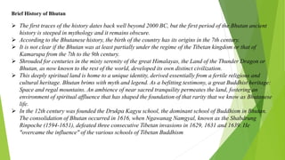 Presentation on Bhutan | PPTX