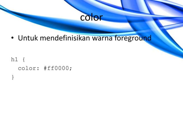 Presentation 2 Cascading Style Sheets Css Ppt