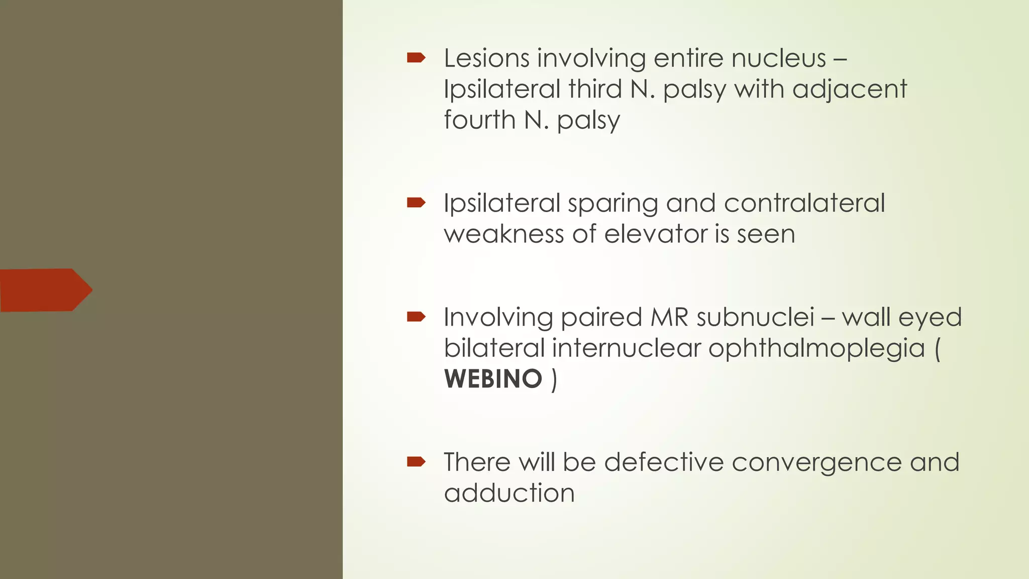 Paralytic strabismus ( third cranial nerve ) | PDF
