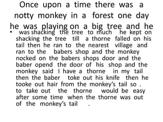 monkey on a tree | PPT