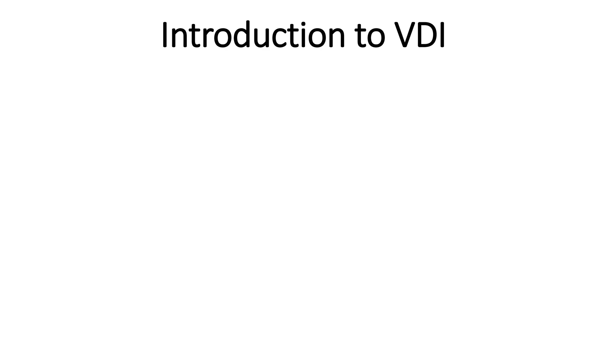 Cloud Hosted VDI | PPT