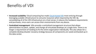 Cloud Hosted VDI | PPT