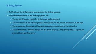 Presentation 2 drilling rig systems | PDF | Geology | Science