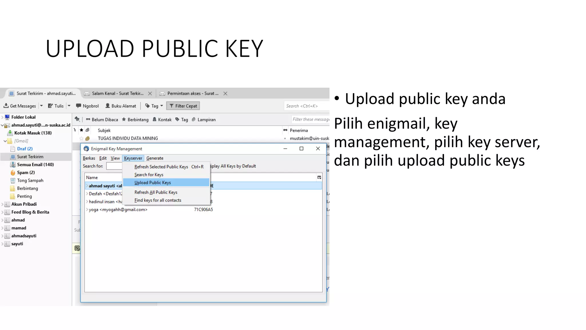 Enigmail Tutorial Using Pgp Thunderbird Ppt