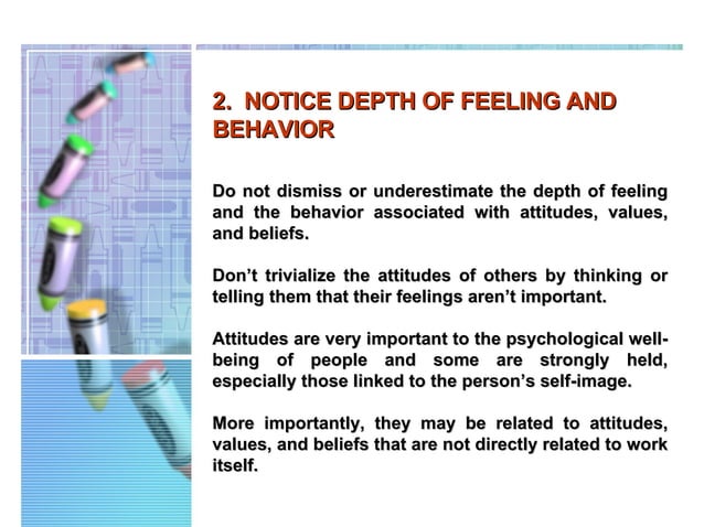 Presentation2 Managers Attitude Guide | PPT