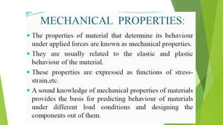 Presentation 2 - Mechanical Properties of Steel.pptx